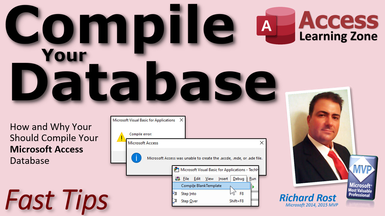 Compile or Decompile Your Microsoft Access Database - Computer Learning Zone