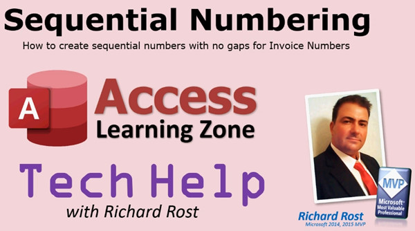 Custom Sequential Numbers in Microsoft Access - Computer Learning Zone