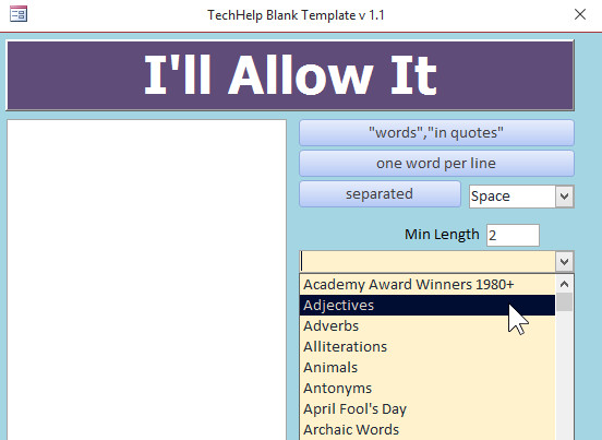 I'll Allow It! - Computer Learning Zone