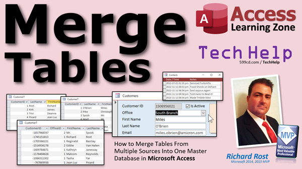 Merge Tables In Microsoft Access Computer Learning Zone