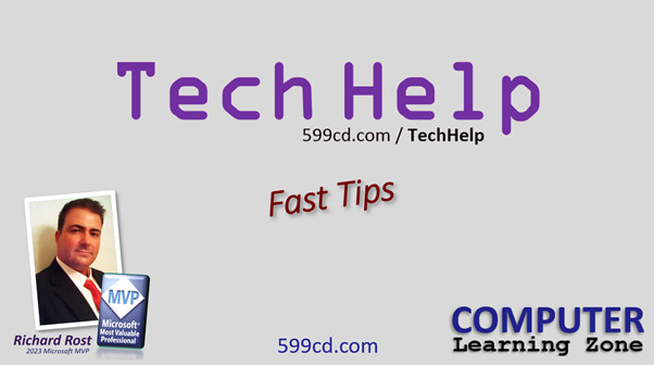TechHelp / Fast Tips - Computer Learning Zone