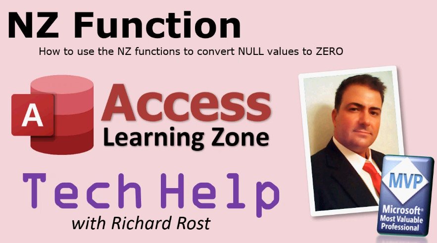 NZ Function in Microsoft Access - Computer Learning Zone