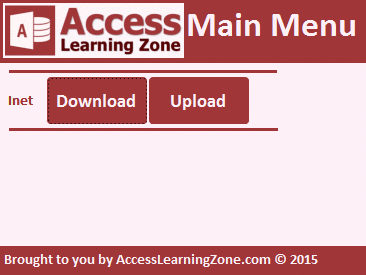 Microsoft Access Tutorial: FTP Files using Microsoft Access