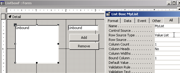 Listbox