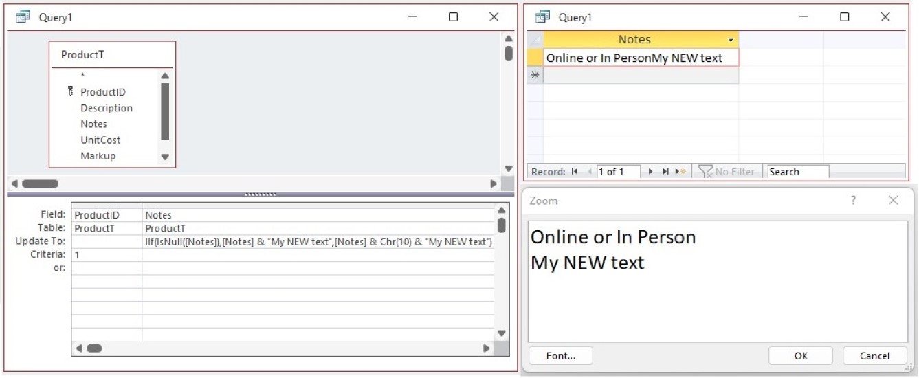 Add to a Long Text Field - Limit Long Text Field Size in Microsoft Access - Computer Learning Zone