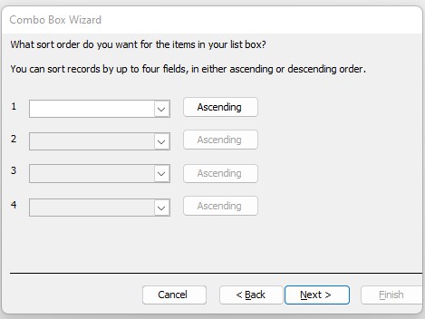 Select Combo Box - Microsoft Access Beginner 8 - Computer Learning Zone