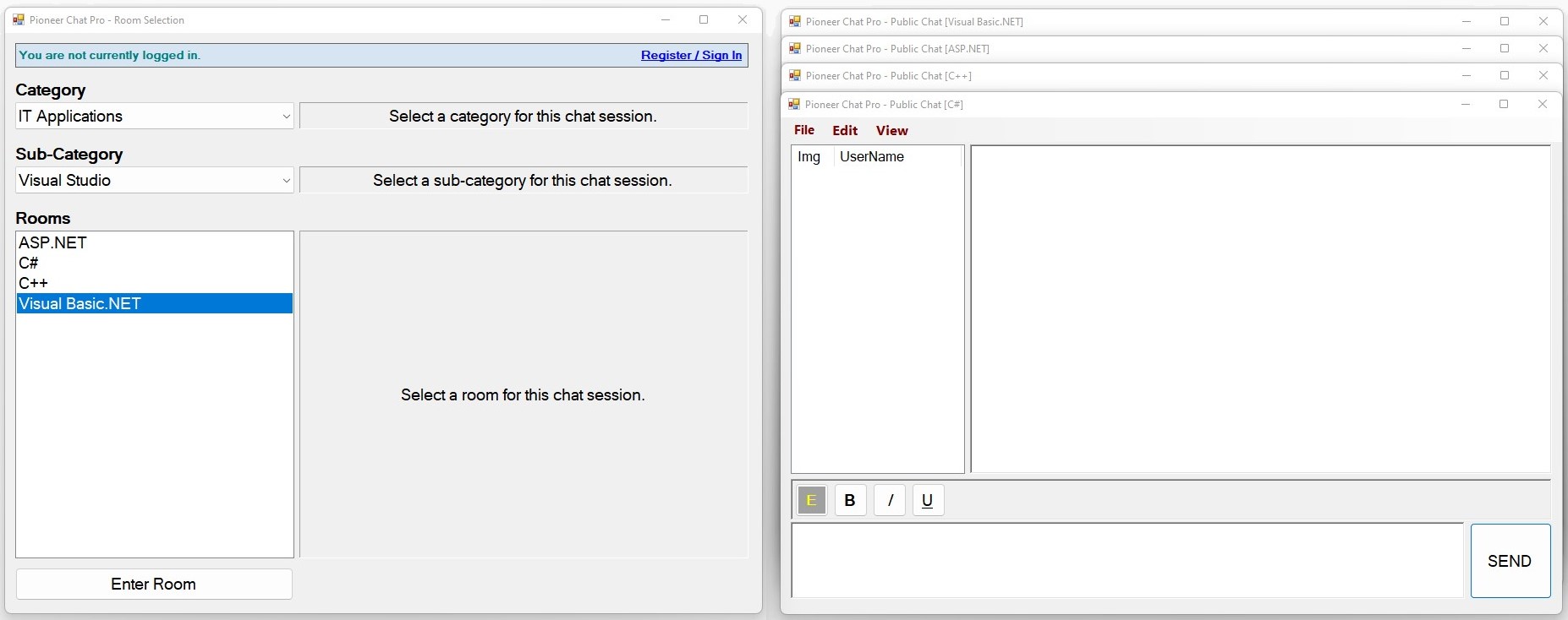 Set Focus to existing Instance - - Computer Learning Zone
