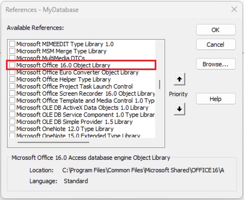 File Dialog Error using MS 365 - Microsoft Access Forum - Computer Learning Zone