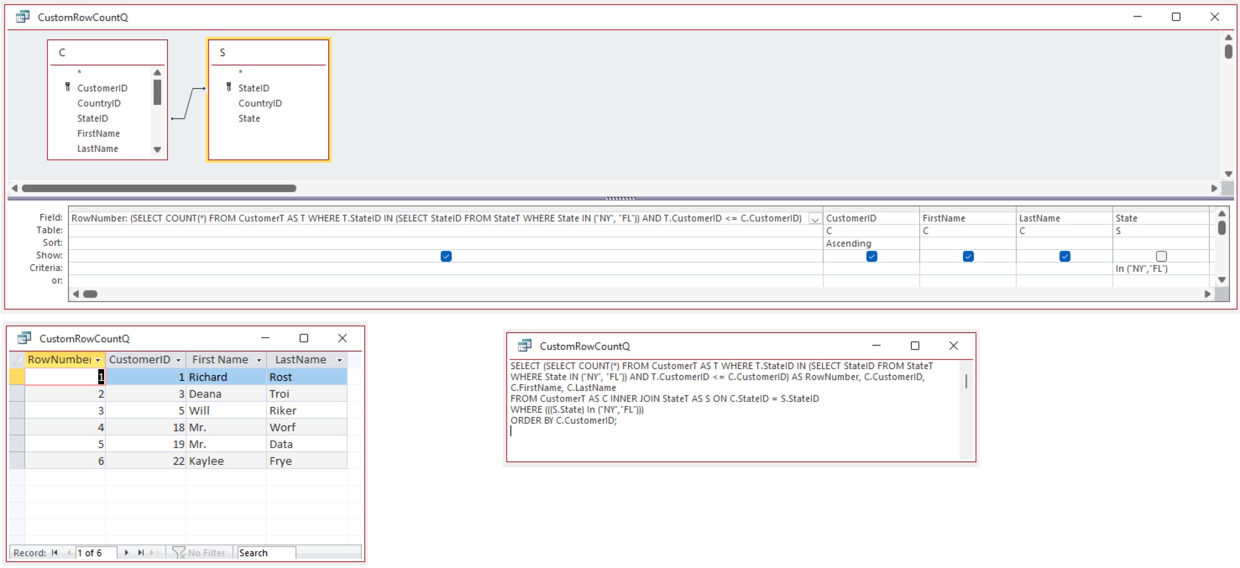 DCount in Query Design issue - Automatic Record Numbering in Microsoft Access - Computer ...