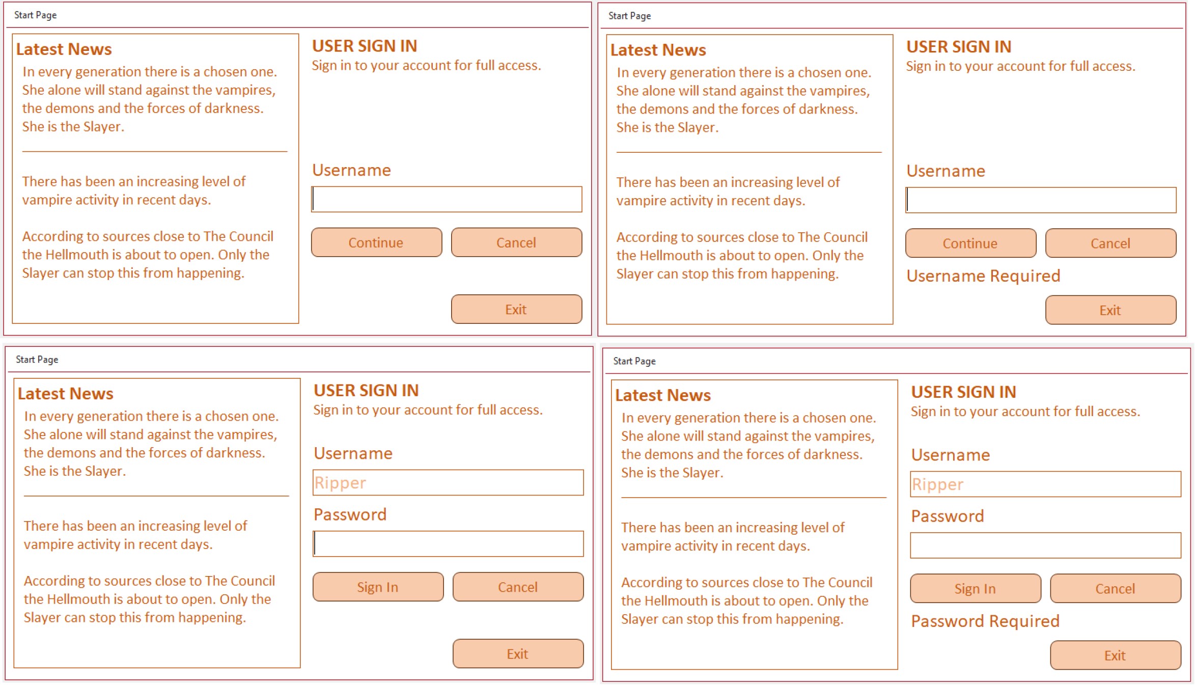 User Sign In - Microsoft Access Forum - Computer Learning Zone
