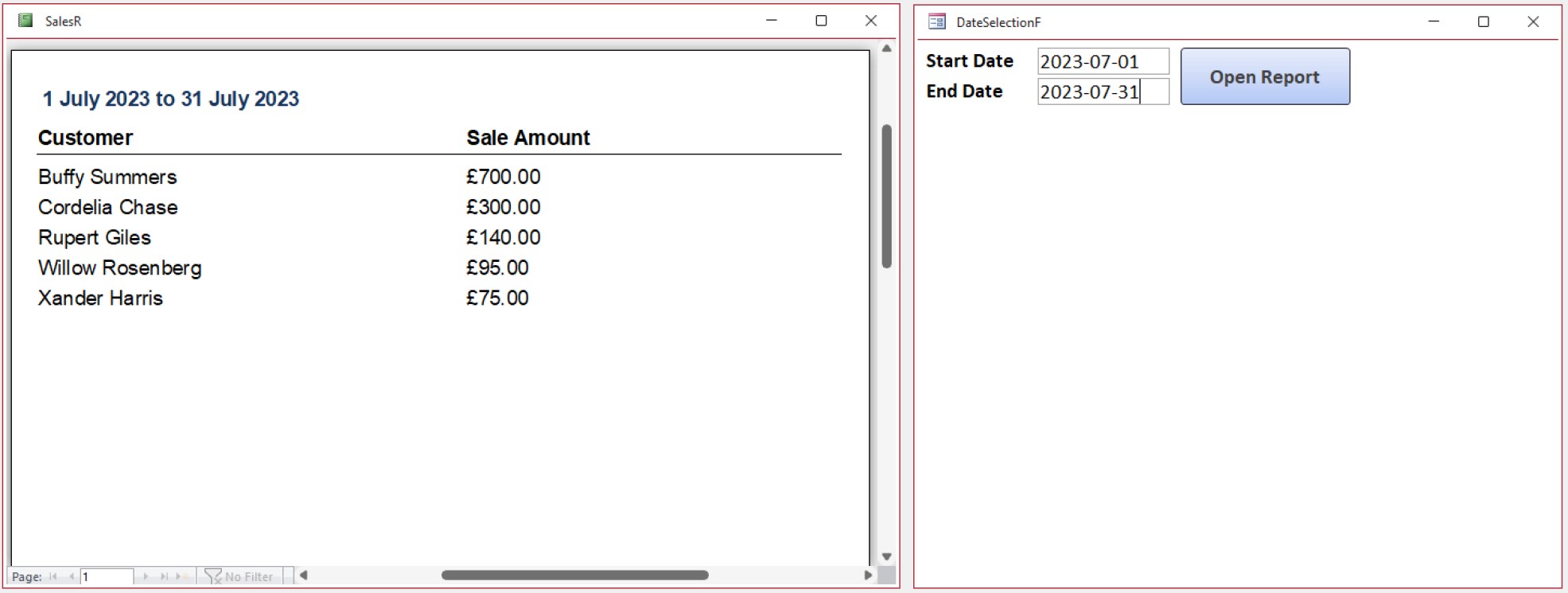 Top Customer Report - Microsoft Access Forum - Computer Learning Zone