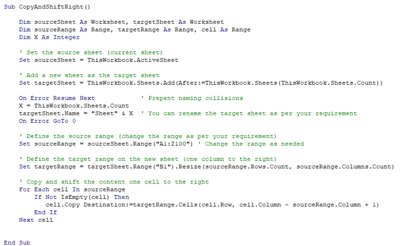 Ref previous Sheet Excel - Microsoft Access Forum - Computer Learning Zone