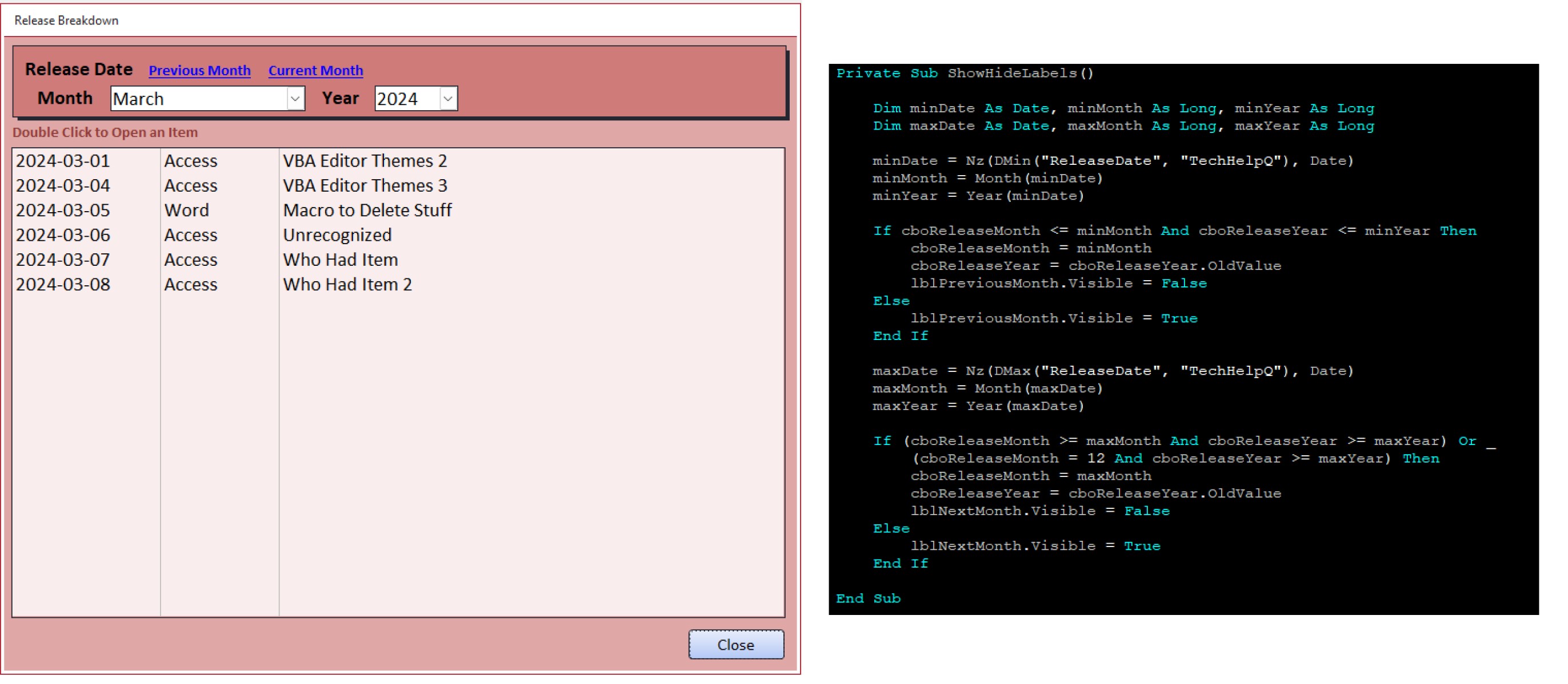Valid Month and Year Only - Access Developer Forum - Computer Learning Zone