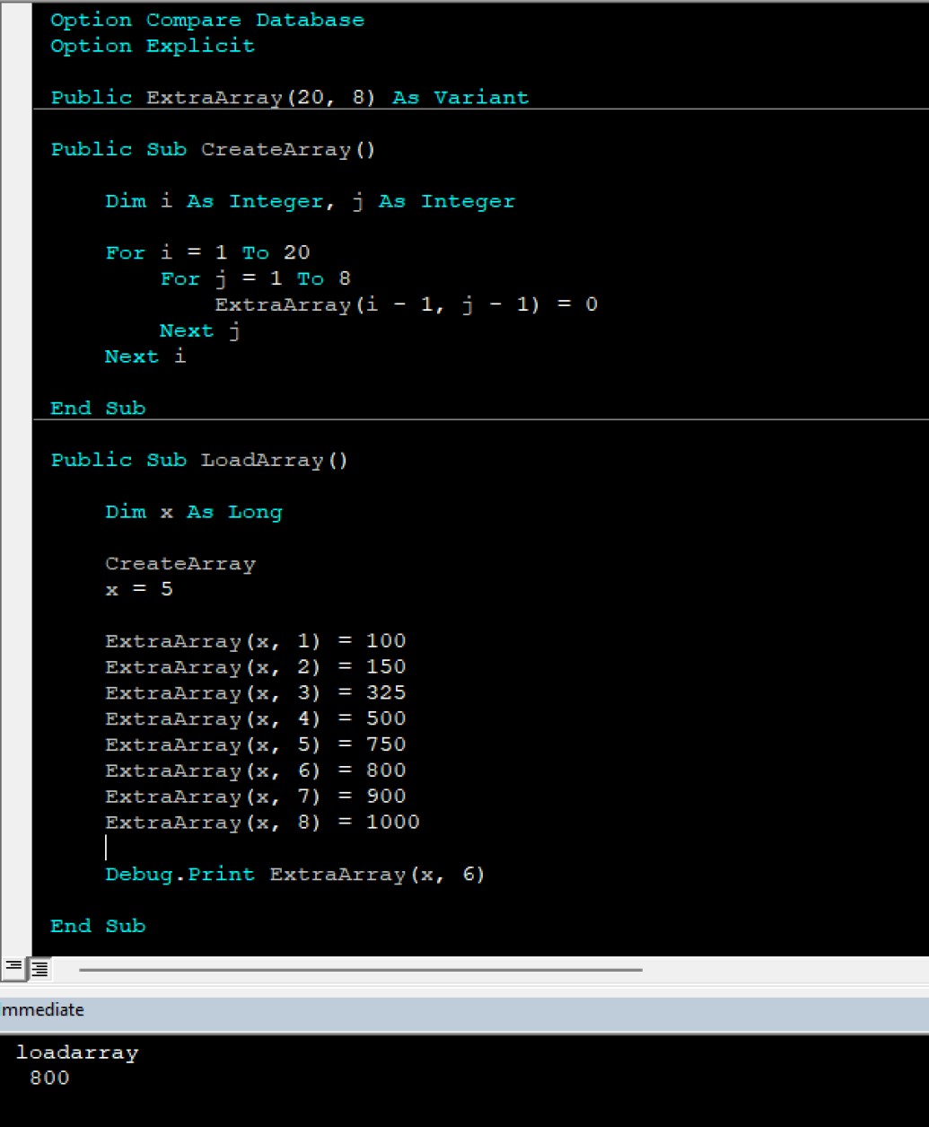 Using an Array from Dif Forms - Microsoft Access Forum - Computer Learning Zone