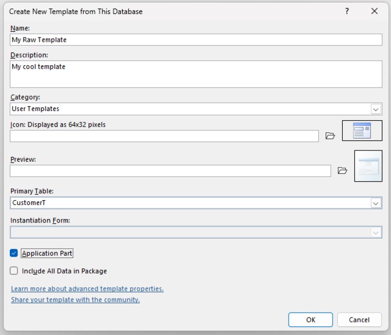 Create a Blank Database Template - Microsoft Access Forum - Computer ...
