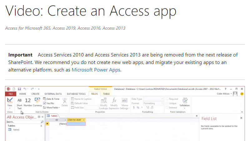 Access Apps - Microsoft Access Forum - Computer Learning Zone