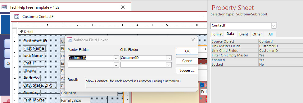 Child Fields to Master Fields - Microsoft Access Forum - Computer Learning Zone