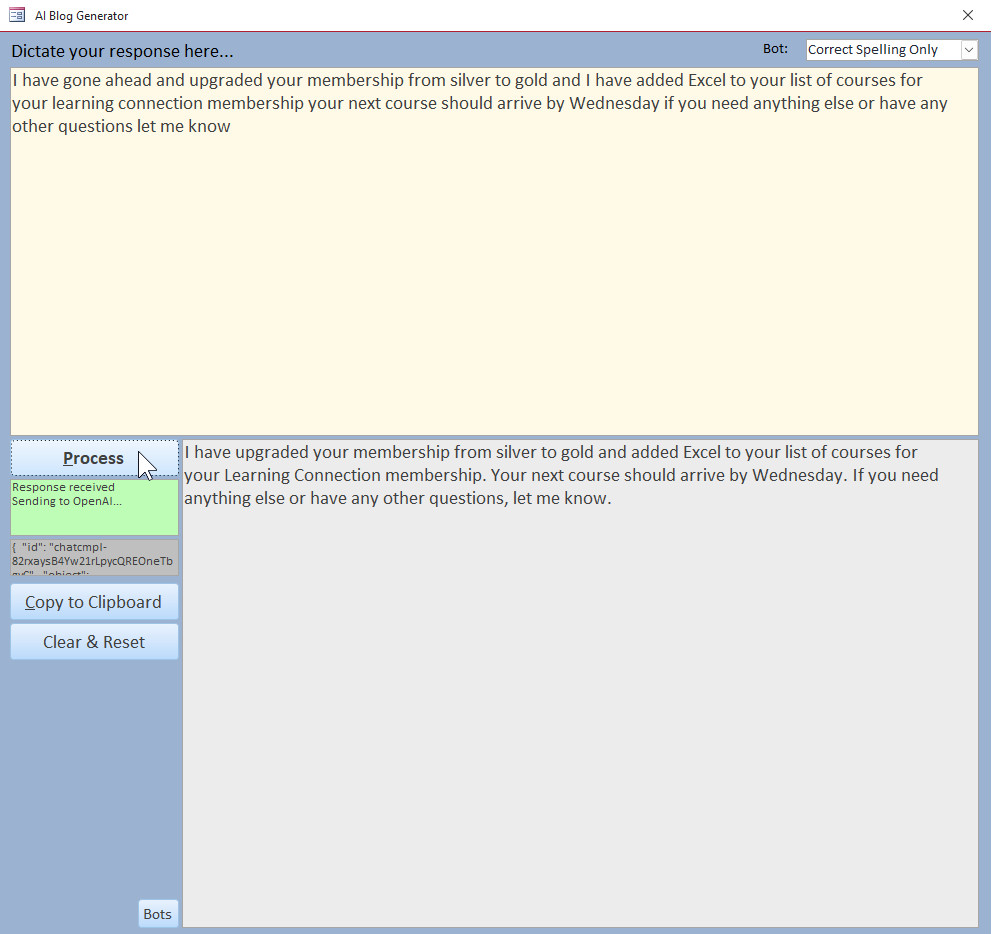 Testing OpenAI Feature - Moderators - Computer Learning Zone