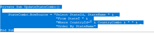 Private Sub Statement Doesn't Work for Me - Multiple Cascading Combo Boxes in Microsoft Access ...