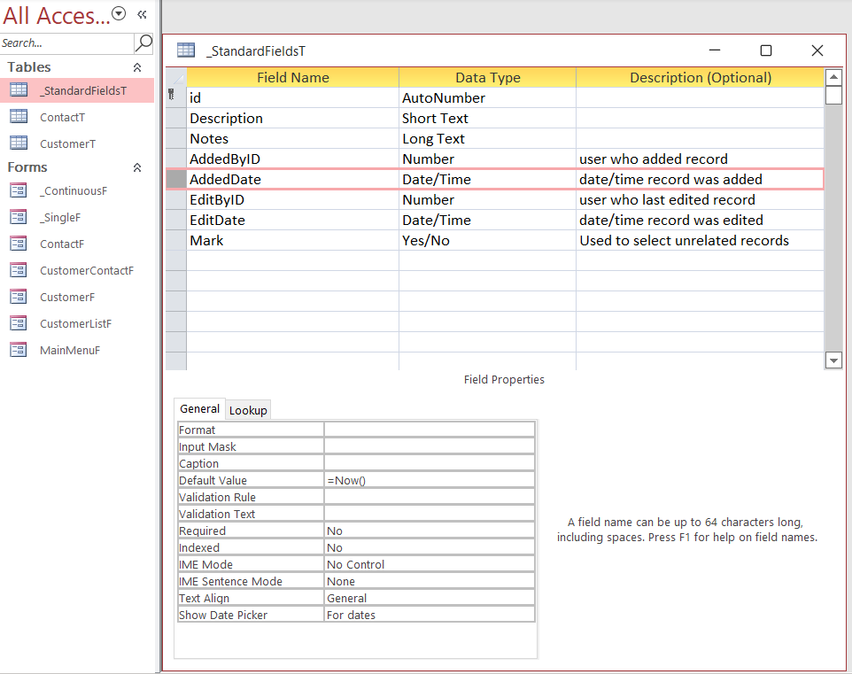 Printing out table fields - Microsoft Access Forum - Computer Learning Zone