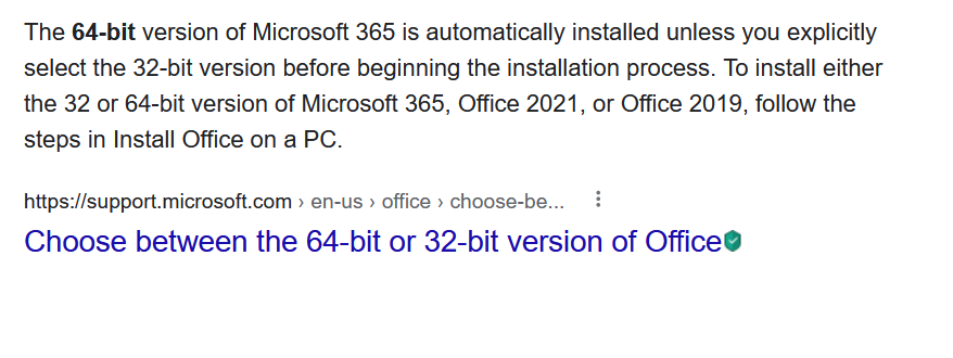 Running a 64 on a 32 Version - 64-Bit Access in Microsoft Access - Computer Learning Zone