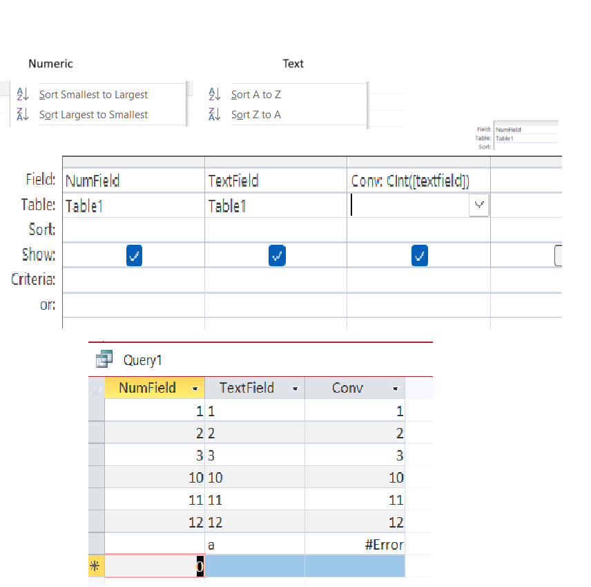 Query question on sorting - Microsoft Access Forum - Computer Learning Zone