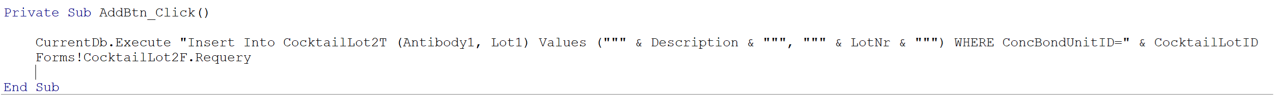 Insert Into - Microsoft Access Forum - Computer Learning Zone