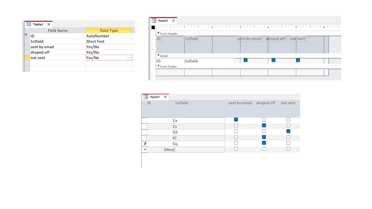 Check Box in Continuous Form - Access Developer Forum - Computer Learning Zone