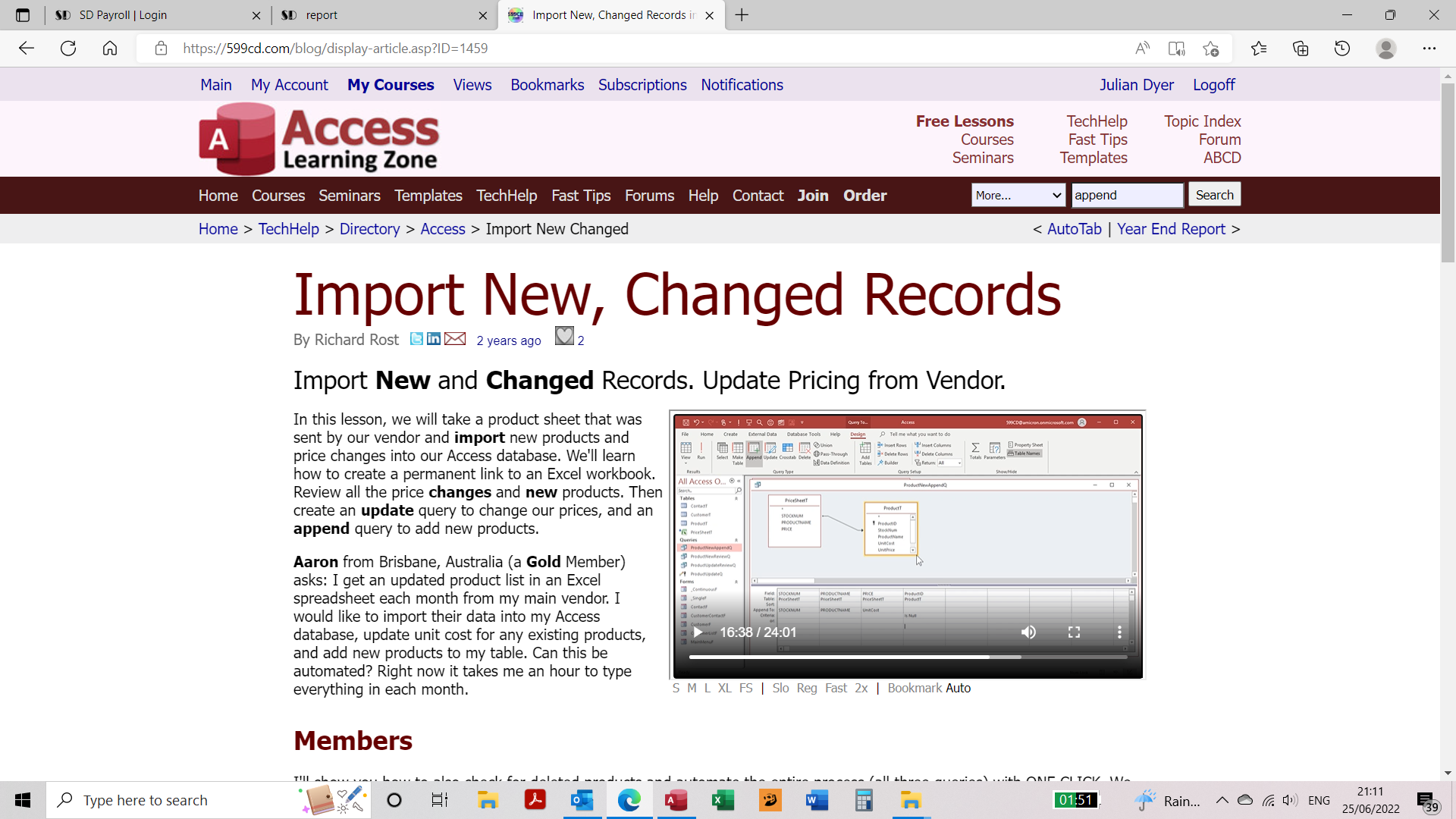 Microsoft Access Forum