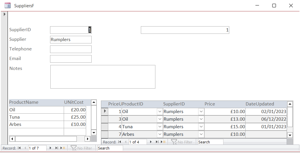 Subforms - Microsoft Access Forum - Computer Learning Zone