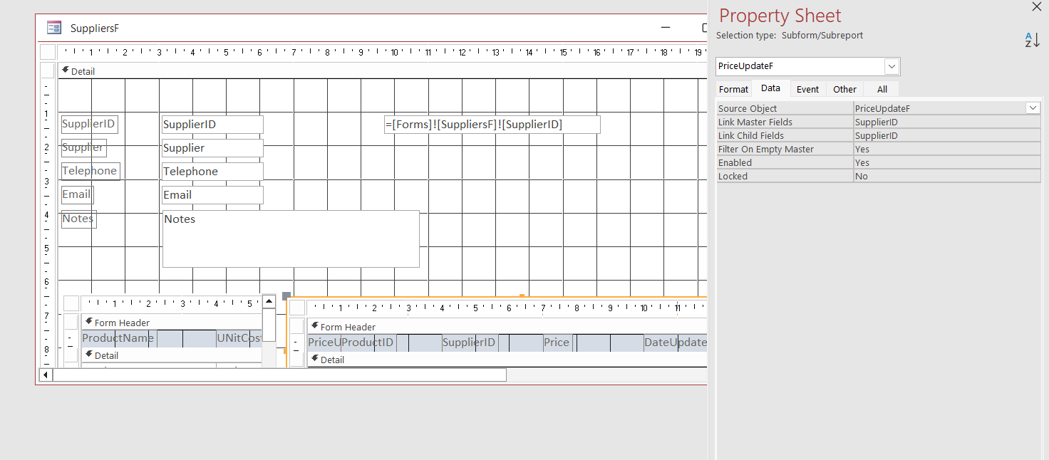 Subforms - Microsoft Access Forum - Computer Learning Zone