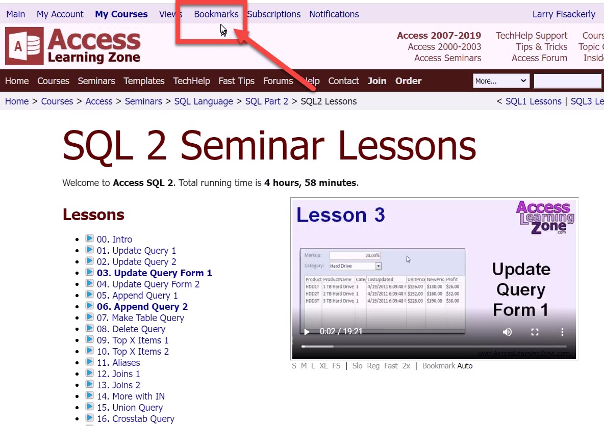 Bookmarks - - Computer Learning Zone