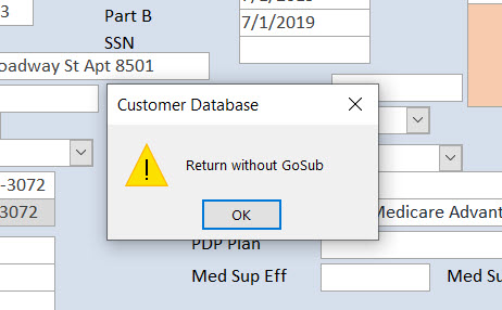 GoSub Error - Microsoft Access Forum - Computer Learning Zone