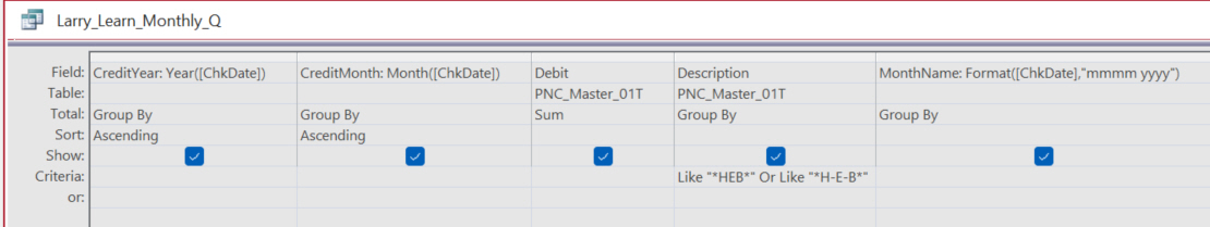Totals Query - Microsoft Access Forum - Computer Learning Zone