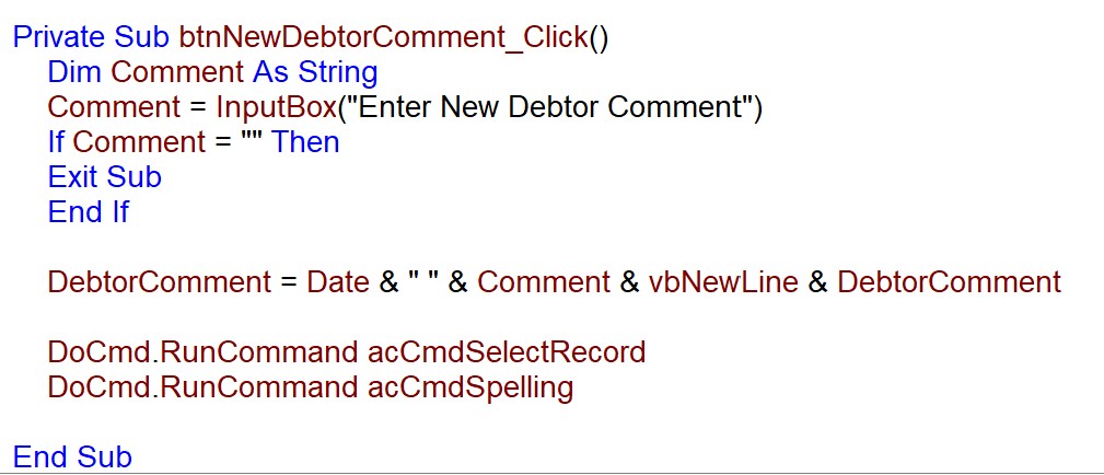 Status Box - Use a Status Box for Messages in Microsoft Access VBA ...