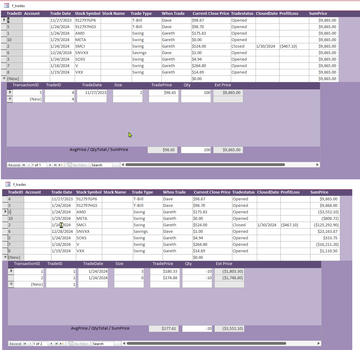 Form with Details and Sum - Microsoft Access Forum - Computer Learning Zone