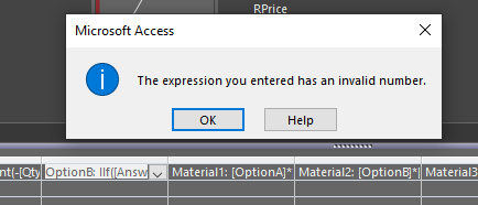 Div0 Error - Microsoft Access Forum - Computer Learning Zone