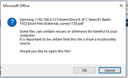 Turn off this warning - Microsoft Access Forum - Computer Learning Zone