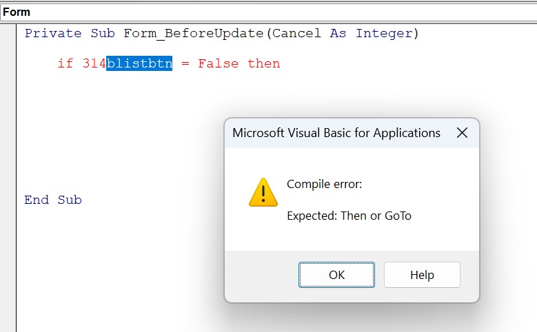 VBA Code - Access Developer Forum - Computer Learning Zone