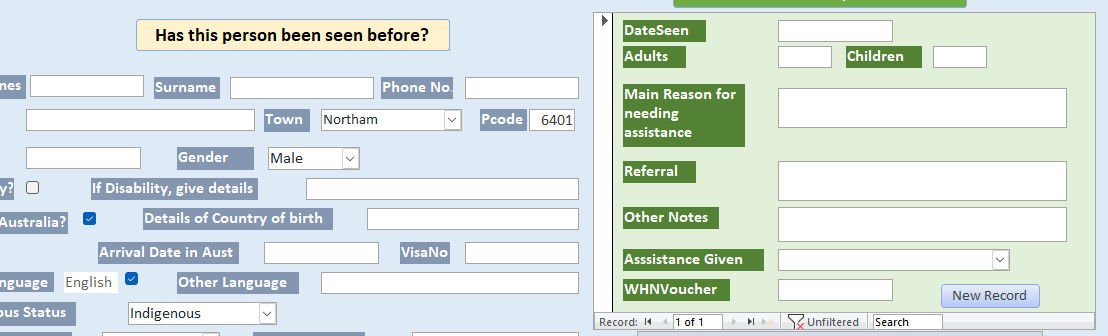 New blank record on a subform - Microsoft Access Forum - Computer Learning Zone