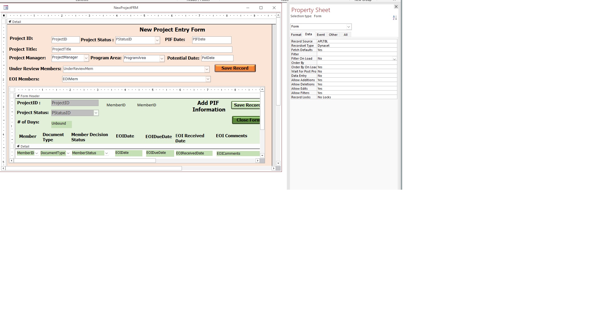 Sub form - Microsoft Access Forum - Computer Learning Zone