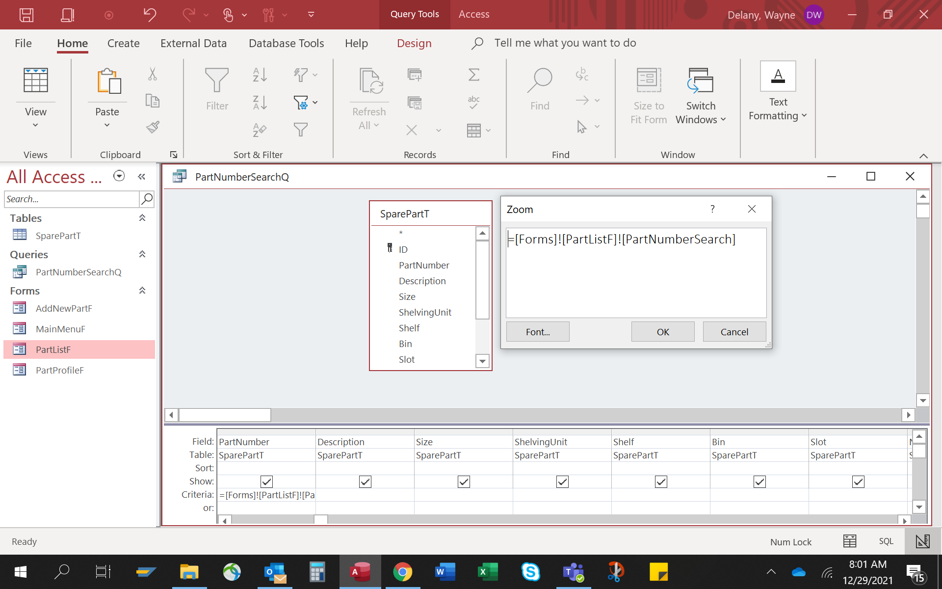 Search Form 2.0 in Microsoft Access