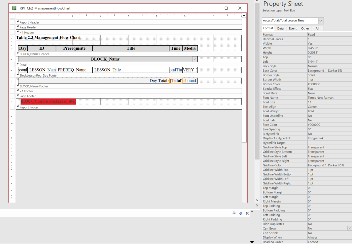MisAligned Reports in PDF - Microsoft Access Forum - Computer Learning Zone