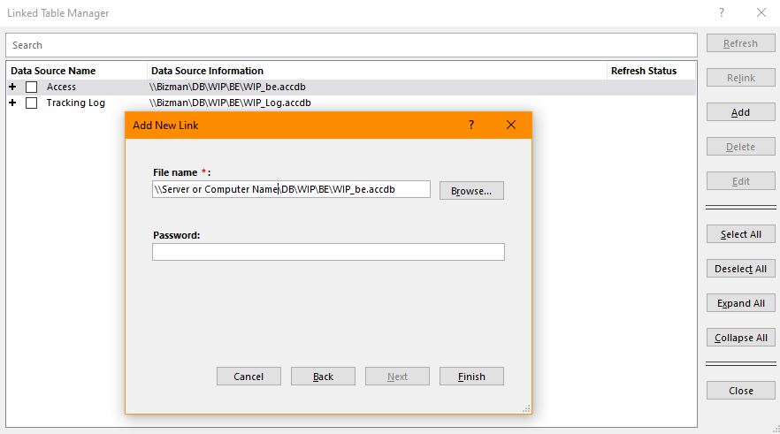 Add table to backend - Microsoft Access Forum - Computer Learning Zone