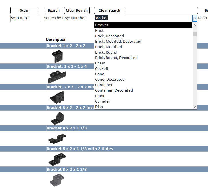 My Lego Database - Microsoft Access Forum - Computer Learning Zone