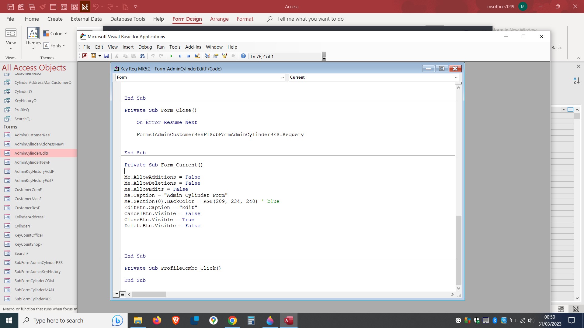 Delete Button - Microsoft Access Forum - Computer Learning Zone