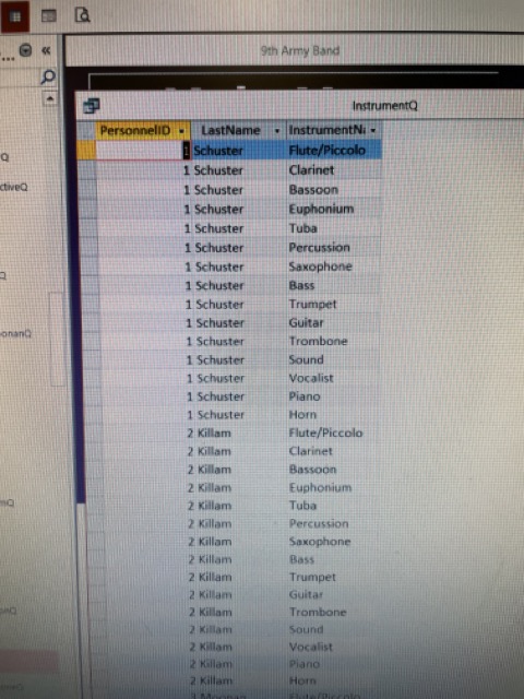 Key Instead of Name - Microsoft Access Forum - Computer Learning Zone
