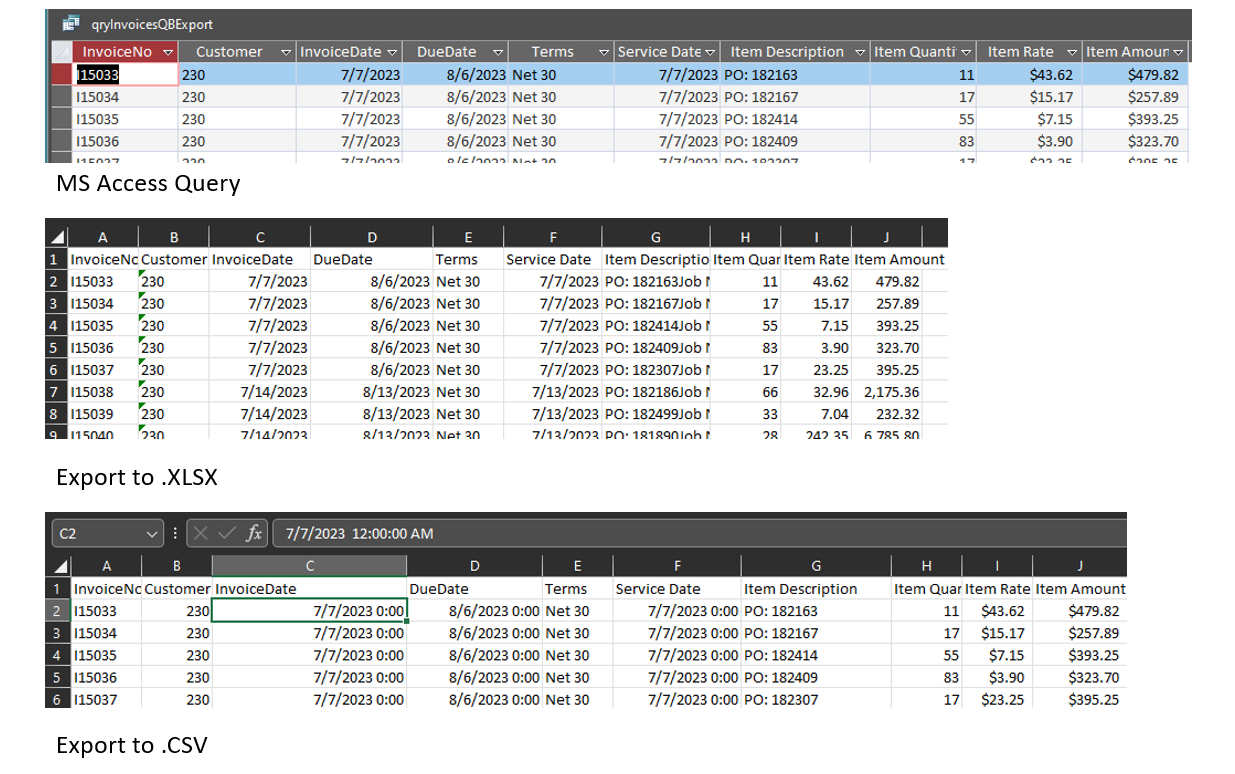 Export CSV file date format - Microsoft Access Forum - Computer Learning Zone