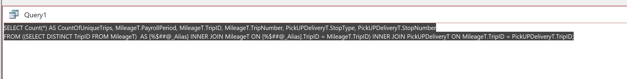 Counting Unique Records - Microsoft Access Forum - Computer Learning Zone