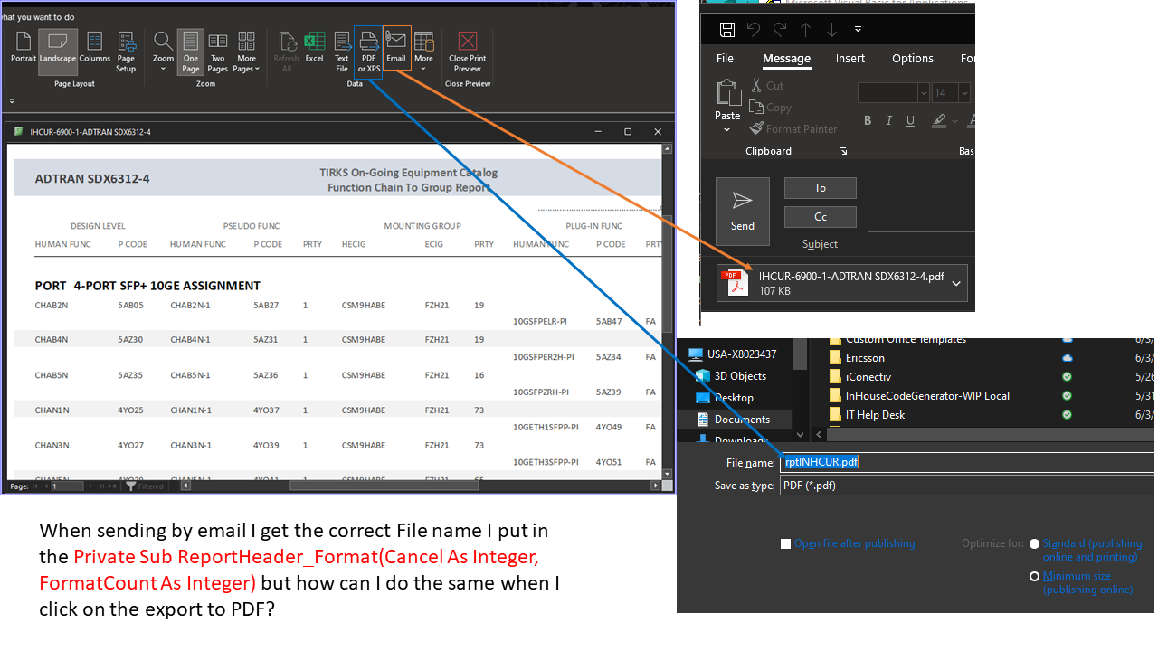 Export rpt to PDF - Access Developer Forum - Computer Learning Zone